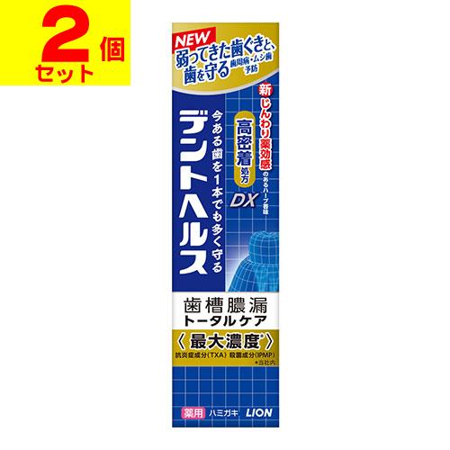 LION (ポスト投函)(ライオン)デントヘルス 薬用ハミガキDX 28g(2個セット) : ザグザグ通販プレミアム ヤフー店 - 通販 - Yahoo!ショッピング