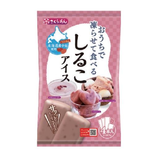 (谷尾食糧工業)さくらあん 凍らせて食べるしるこアイス 280g(70g×4袋) : ザグザグ通販プレミアム ヤフー店 - 通販 - Yahoo!ショッピング