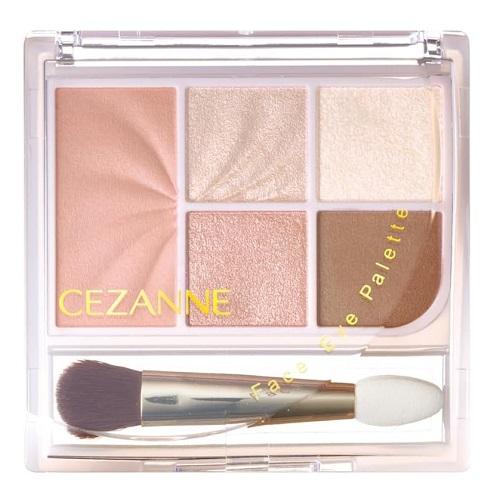 CEZANNE (ポスト投函)(セザンヌ)フェイスアイパレット 01 ピュアコーラル : ザグザグ通販プレミアム ヤフー店 - 通販 - Yahoo!ショッピング