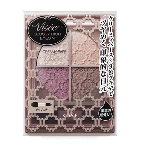 Visee (ポスト投函)(コーセー)ヴィセ リシェ グロッシーリッチアイズN PK-3 バーガンディ系 : ザグザグ通販プレミアム ヤフー店 - 通販 - Yahoo!ショッピング