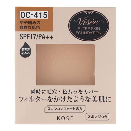 Visee (ポスト投函)(コーセー)ヴィセ リシェ フィルタースキンファンデーション 付替え OC-415 (10g) : ザグザグ通販プレミアム ヤフー店 - 通販 - Yahoo!ショッピング