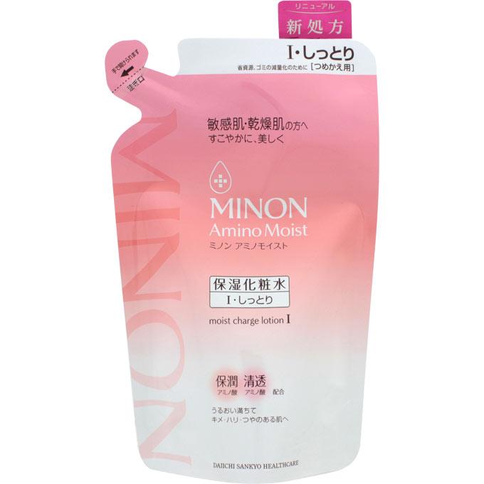 MINON (ポスト投函)(第一三共ヘルスケア)ミノン アミノモイスト モイストチャージ ローションI しっとりタイプ 詰替え 130ml : ザグザグ通販プレミアム ヤフー店 - 通販 ...