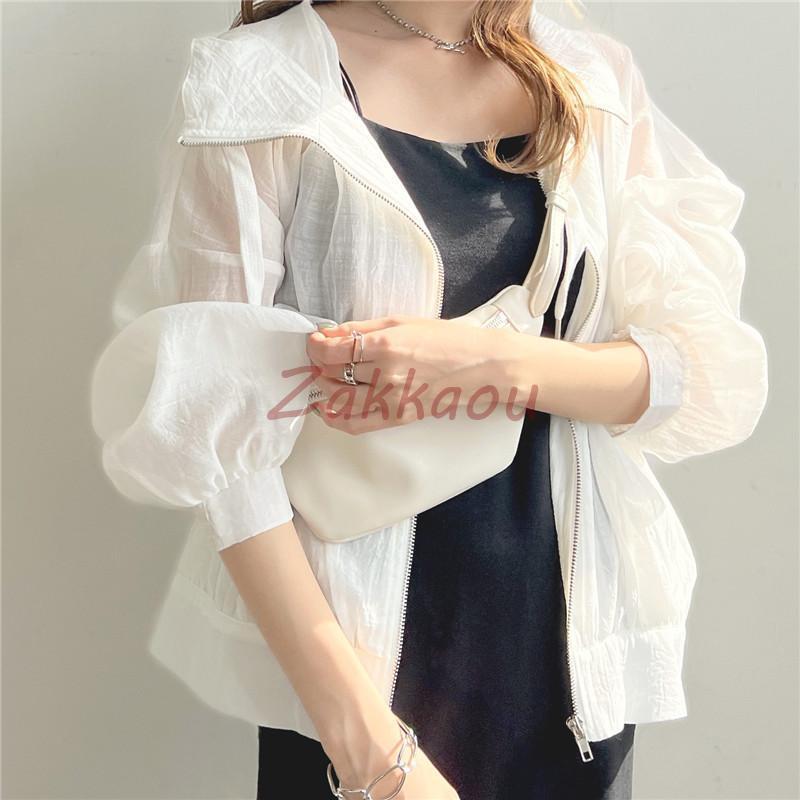 UVカット パーカー レディース ラッシュガード 長袖 トップス ゆったり シアーパーカー 透け感 カジュアル 日焼け止め 紫外線対策 夏 : 雑貨王 - 通販 - Yahoo!ショッピング