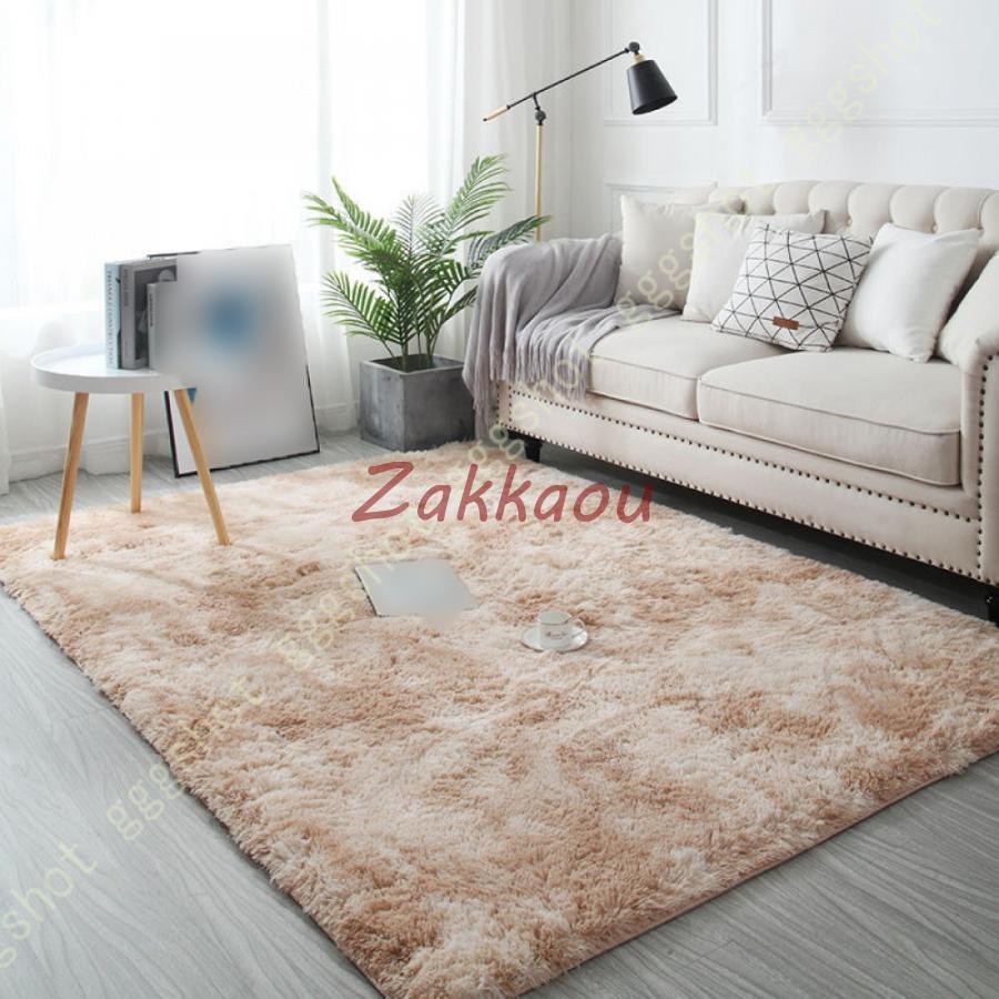 ラグ シャギーラグ マイクロファイバーシャギー 北欧 ラグマット シャギー 滑り止め カーペット 洗える ホットカーペット 冬用 夏用 サラふわ リビング 無地 : 雑貨王 - 通販 ...