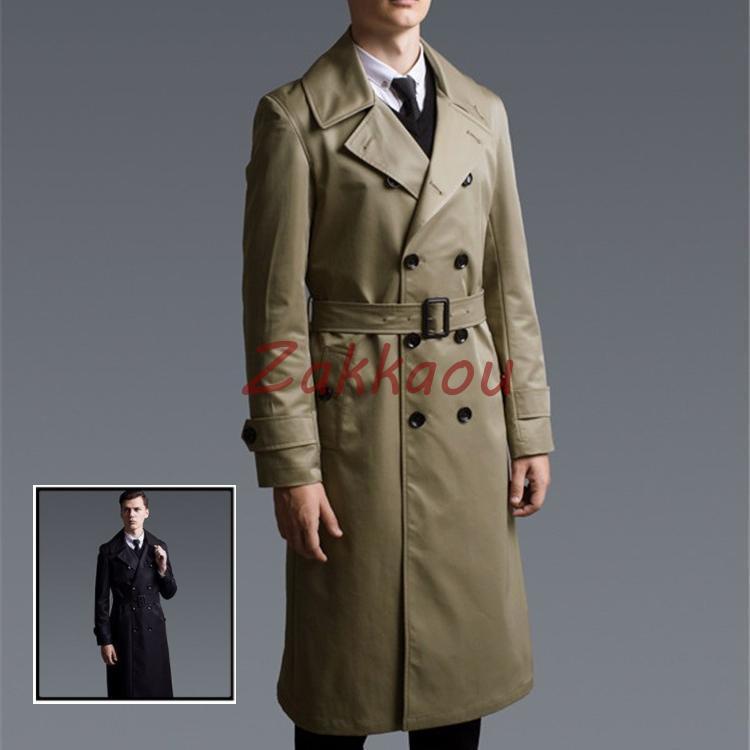 メンズトレンチコート コート 春秋冬 メンズ ジャケット ロングコート