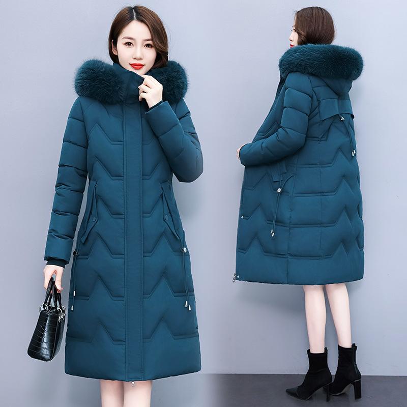 秋冬 ロングダウンコート レディース コート ロング フード付き