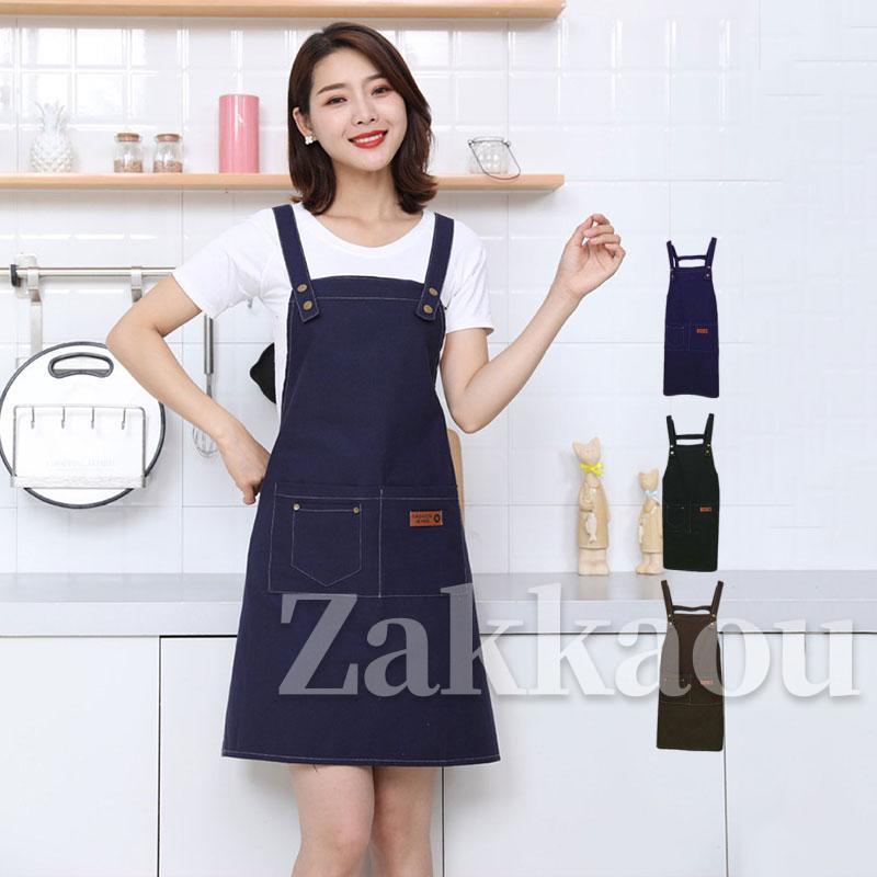 デニムエプロン 安い 美容師 DIY H型 首掛け ワークエプロン 調理実習 お手伝い ポケット付き 便利 シンプル ポイント消化 : 雑貨王 - 通販 - Yahoo!ショッピング