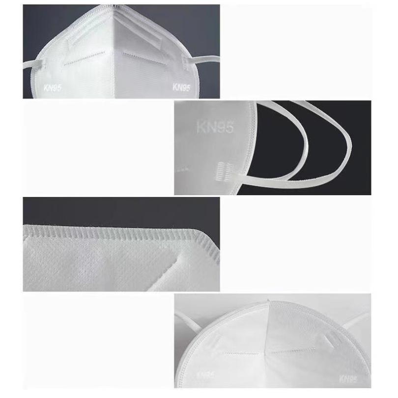 マスク N95 KN95 5層構造 100枚 FFP2マスク 大人用 3D 不織布マスク 使い捨て PM2.5対応 花粉対策 有害ウィルスカット率95％以上 n95 mask コロナ対策 ...