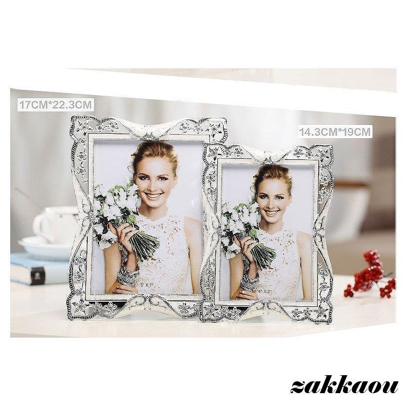 フォトフレーム 写真立て 結婚祝い 出産祝い プレゼント 女性 かわいい 北欧 A4 お祝い シルバー 褐色 シンプル リビング/[aaw61] : 雑貨王 - 通販 - Yahoo!ショッピング