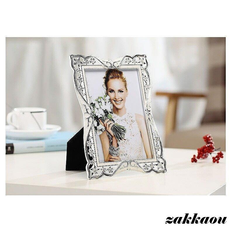 フォトフレーム 写真立て 結婚祝い 出産祝い プレゼント 女性 かわいい 北欧 A4 お祝い シルバー 褐色 シンプル リビング/[aaw61] : 雑貨王 - 通販 - Yahoo!ショッピング
