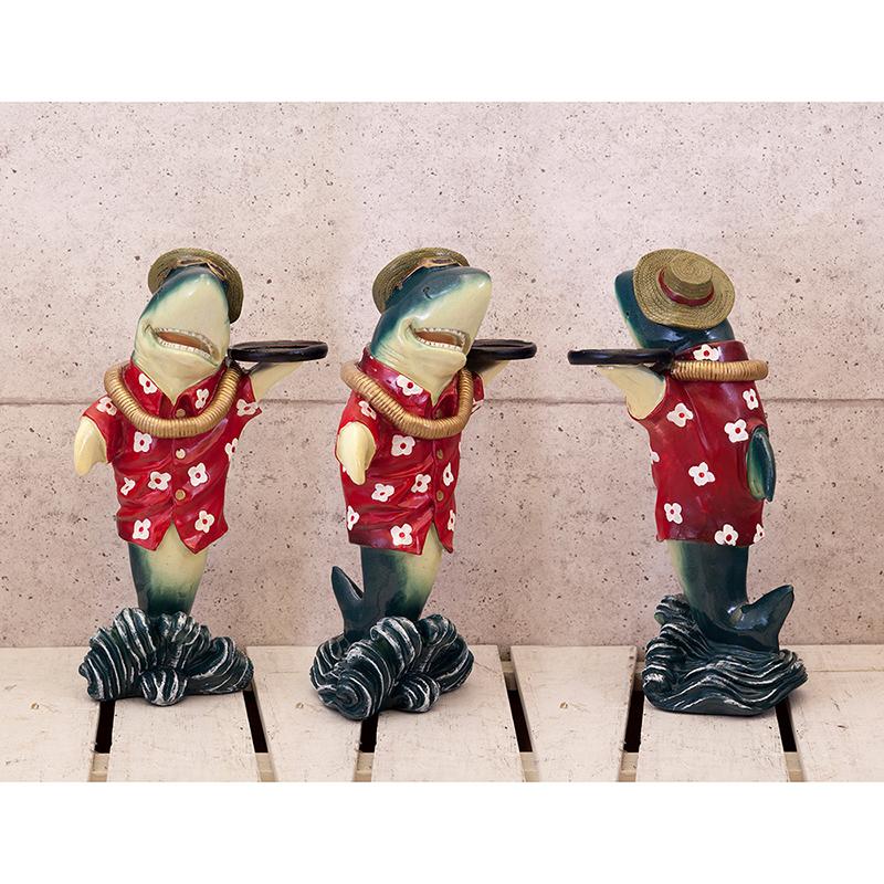 オブジェ Shark Waiter サメ（S size）A1606 : little mama - 通販 - Yahoo!ショッピング