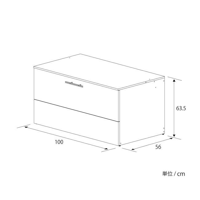 オールガルバ製ゴミ保管庫 274L 幅100奥行56cm(業務用 家庭用 屋外ゴミ箱 自宅 庭 ガーデニング ベランダ 業務) メーカー直送 : 雑貨のねこや - 通販 - Yahoo!ショッピング