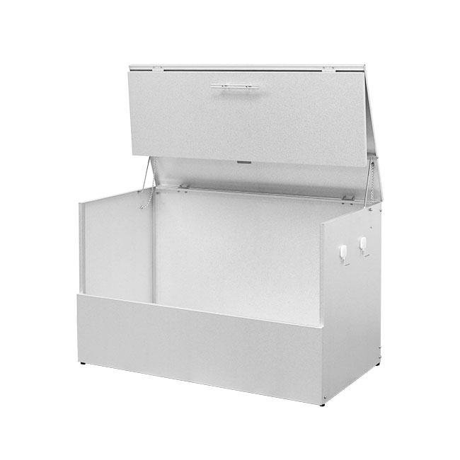 オールガルバ製ゴミ保管庫 274L 幅100奥行56cm(業務用 家庭用 屋外ゴミ箱 自宅 庭 ガーデニング ベランダ 業務) メーカー直送 : 雑貨のねこや - 通販 - Yahoo!ショッピング