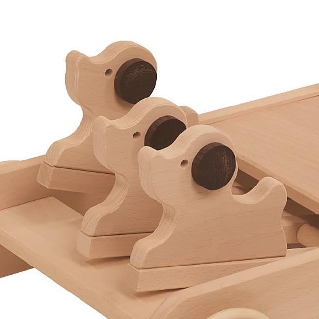 MOCCO モッコ いぬの押車 W-93(手押し車 赤ちゃん 手押し 車 押し車 木 おしゃれ シンプル 木製 子供 室内 おもちゃ) : 雑貨のねこや - 通販 - Yahoo!ショッピング