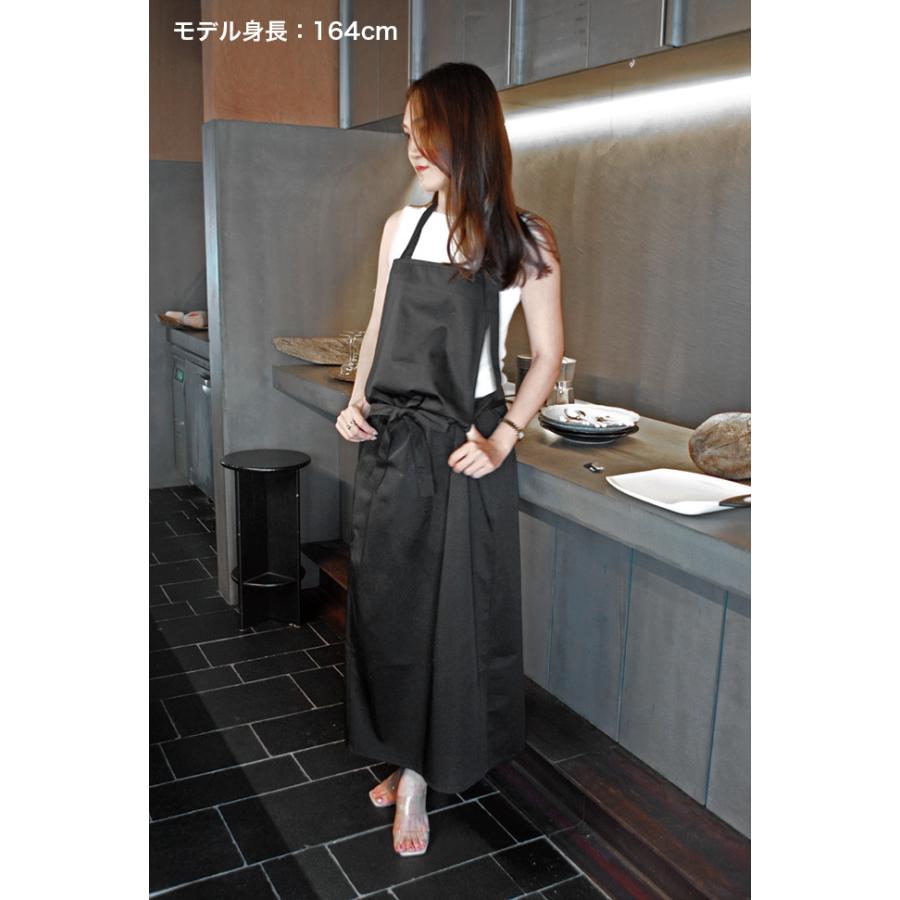 Norpa. エプロン ブラック 0716-015(ロングエプロン おしゃれ シンプル 無地 ロング丈 スタイリッシュ ルーズ メンズ) : no219 : 雑貨のねこや - 通販 ...