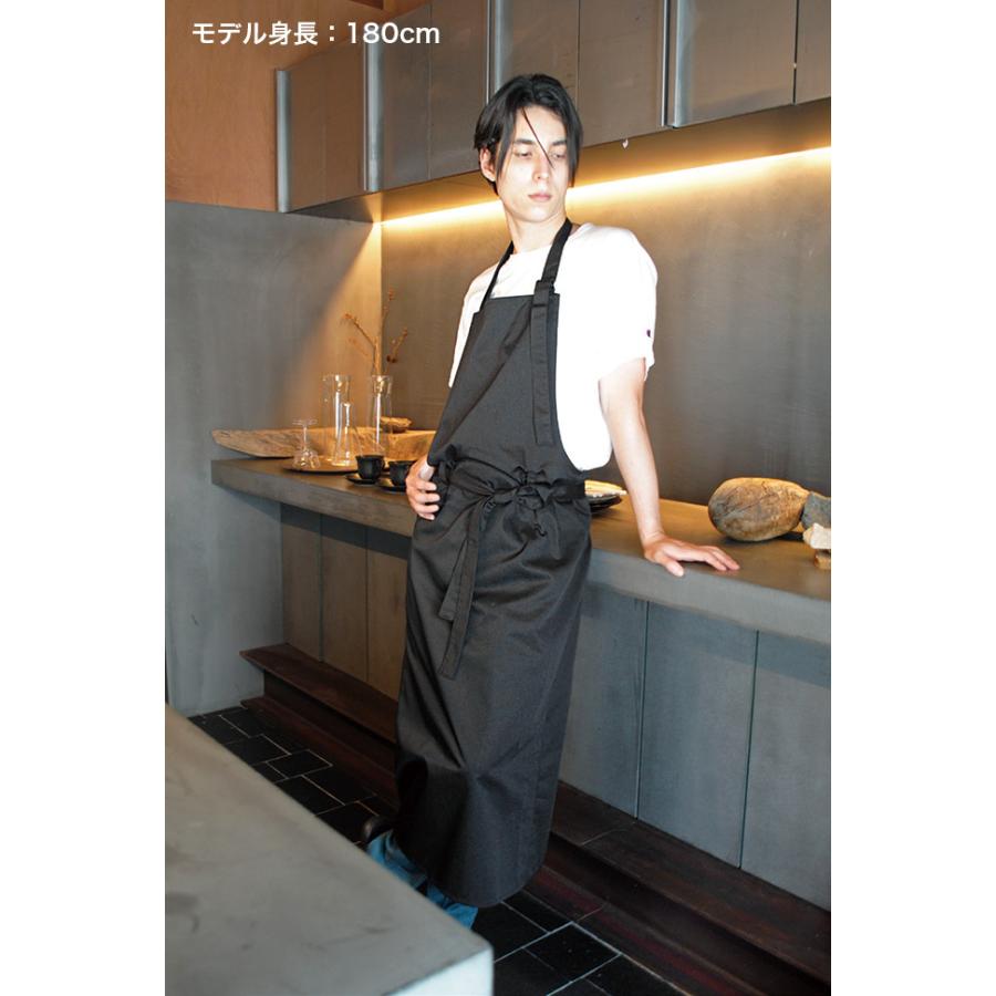 Norpa. エプロン ブラック 0716-015(ロングエプロン おしゃれ シンプル 無地 ロング丈 スタイリッシュ ルーズ メンズ) : no219 : 雑貨のねこや - 通販 ...