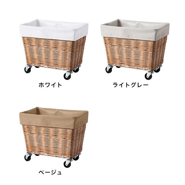 BRID ウィロー ランドリーバスケット キャスター付き 28L(Olika オリカ キャスター バスケット ナチュラル デザイン) : 雑貨のねこや - 通販 - Yahoo!ショッピング