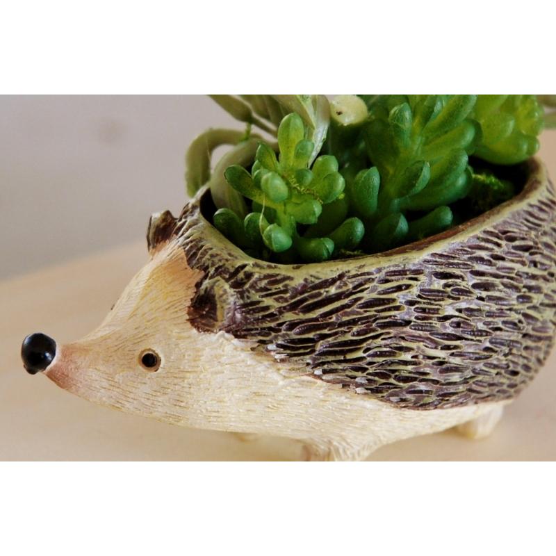 ガーデニング雑貨 プランターポット はりねずみ 友膳 植木鉢 ミニチュア プティットボブポット フラワーポット 寄せ植え ゆうぜん インテリア ガーデン雑貨 飾り : zakka OLIVE ...