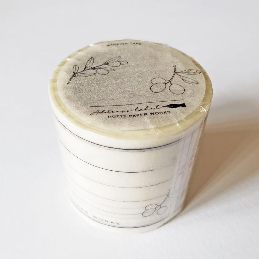 Hutte paper worksマスキングテープ アドレスラベル40mm PMT-099 : 文具雑貨ショップ RAIN DROPS - 通販 - Yahoo!ショッピング