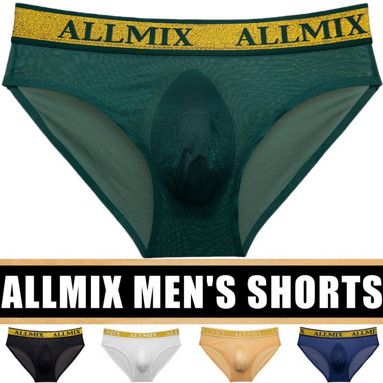 Tバック ビキニブリーフ 下着 メンズ ALLMIX オールミックス キラキラ セクシー ストレッチ 立体感 彼氏 勝負下着 ギフト おしゃれ セール : zakkacity - 通販 ...