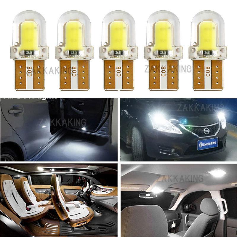 T10 LED T16 ホワイト バックランプ 爆光 50個 セット COB バルブ 白 ウェッジ 12V 高輝度 ルームランプ ポジションランプ ナンバー灯 車 : ザッカキング - 通販 ...