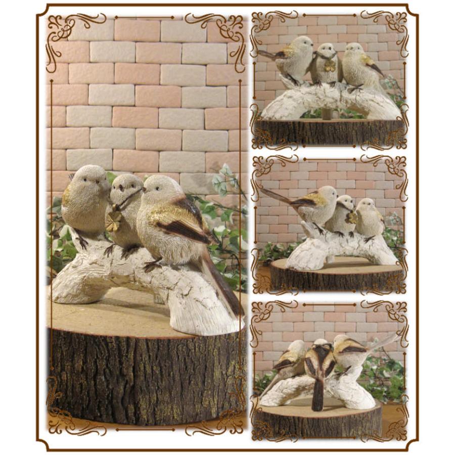 鳥の置物 雪の妖精 シマエナガ リアル バード オブジェ インテリア 店舗装飾 ガーデン ベランダアート : 雑貨の森 Ki・Ra・Ra Yahoo!店 - 通販 - Yahoo!ショッピング