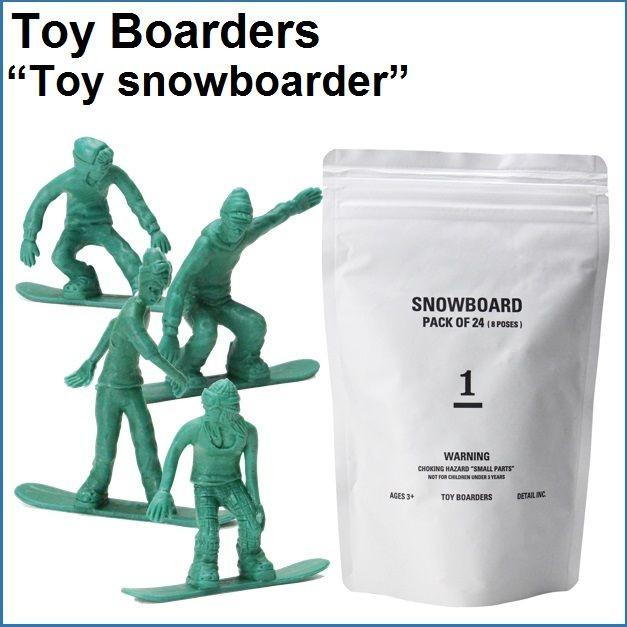 DETAIL スノーボーダー おもちゃ グリーンアーミーメン テラリウム フィギュア Toy Boarders “Toy ...