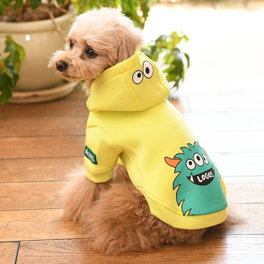 LOGOS（ロゴス） 犬 服 犬服 ペット服 ドッグウェア 犬の服 パーカー | もちのびモンスターパーカー フーディ 23a : 雑貨ネット ...