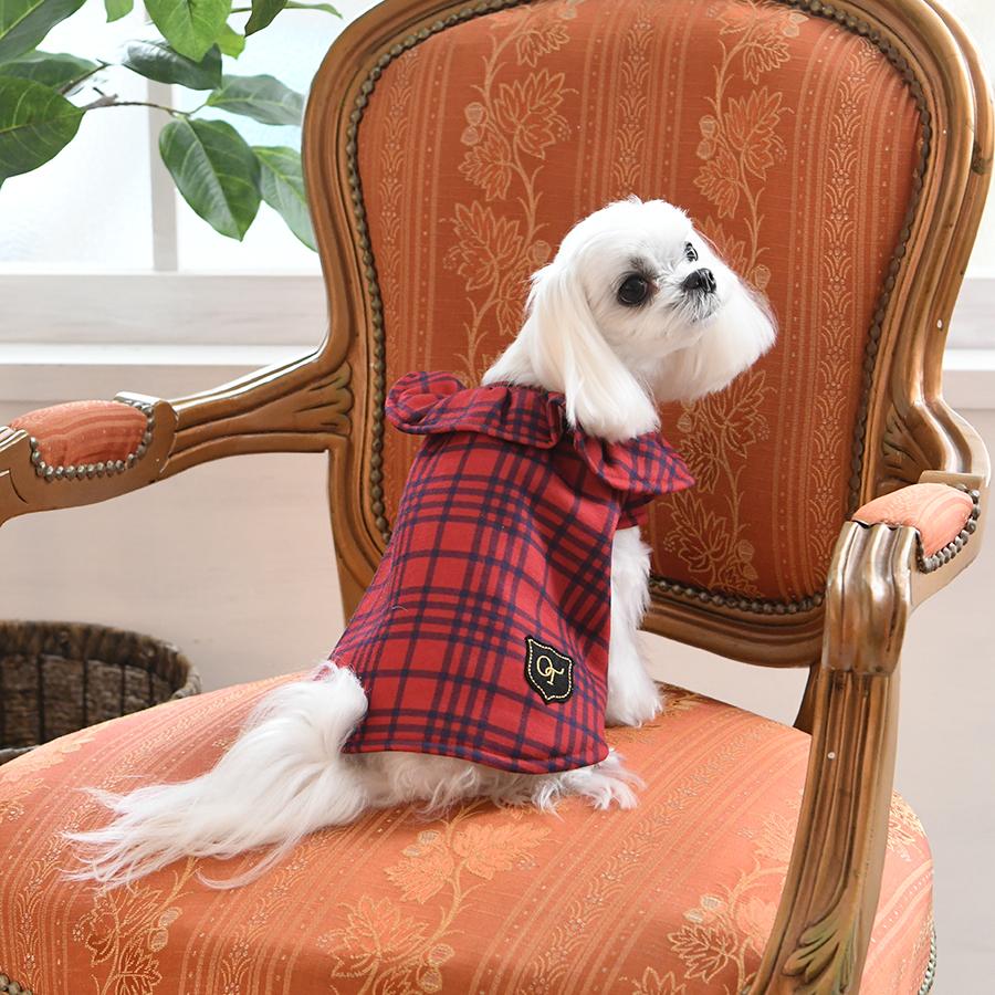 ONE OCTAVE フリルチェックワンピース 秋冬 犬服 トップス コーデ dog カルル calulu 21a SALE :POT1013:雑貨ネットオンラインYahoo!店 - 通販 ...