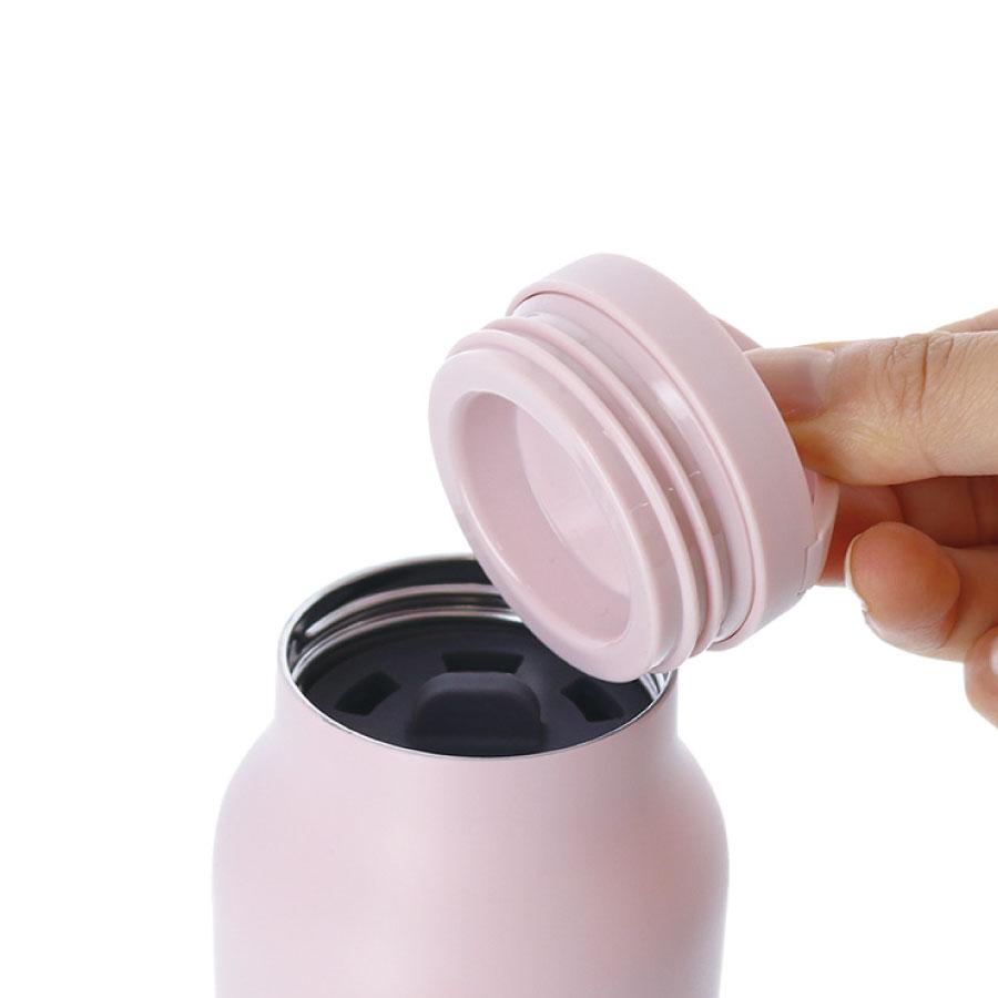 Handit ステンレスボトル持ち手付き 350ml | 真空二重構造 保温 保冷 サーモ 水筒 ボトル マイボトル サーモボトル 蓋付き プレゼント 父の日 母の日 : 雑貨ネットオンライン ...