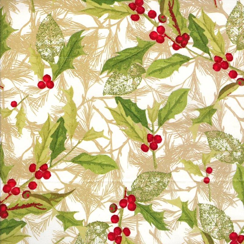 The Gift Wrap Company ギフトティシュー | 包装紙 5枚入り （HOLIDAY POTPOURRI）508 × 762 ...
