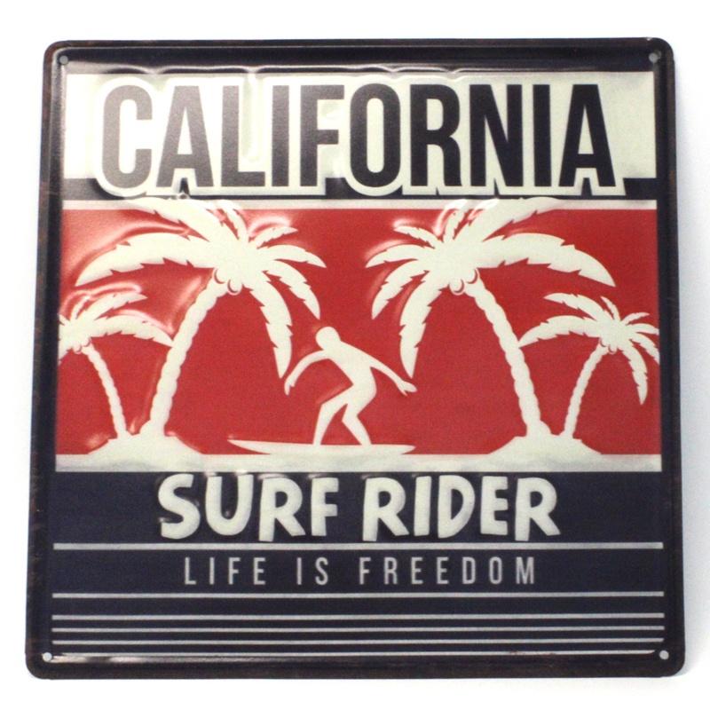 アンティークメタルプレート [CALIFORNIA Surf Rider] : 雑貨ロビン ヤフー店 - 通販 - Yahoo!ショッピング