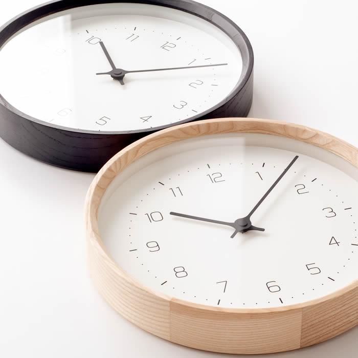 Lemnos 時計 壁掛け レムノス NEUT wall clock KK22-09 タカタレムノス 北欧 寝室 ニュート ウォール クロック シンプル インテリア 結婚祝い ナチュラル ...