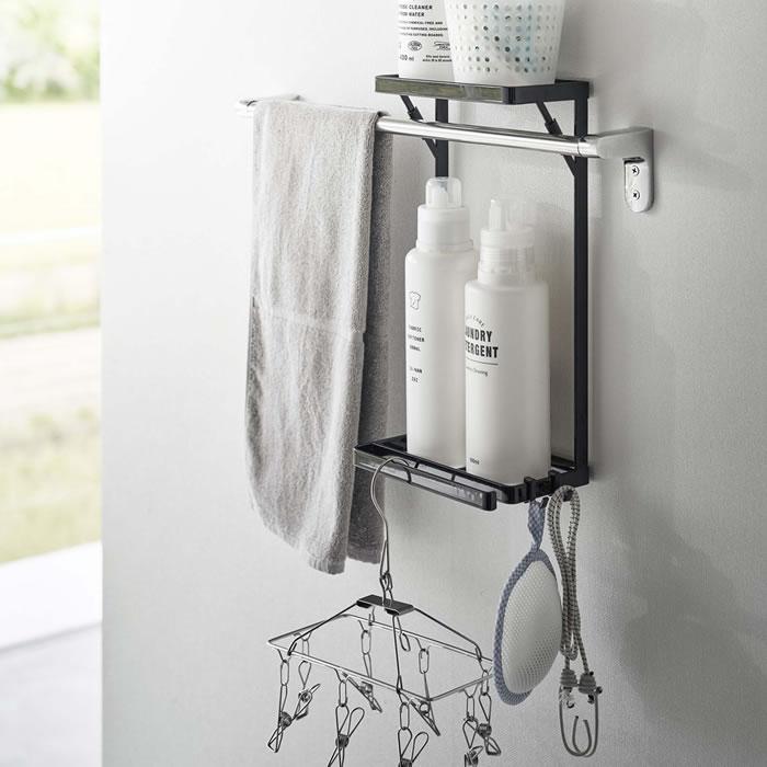 tower お風呂 ラック タオル掛け上ラック タワー 2段 6625 6626 タワーシリーズ 山崎実業 yamazaki ヤマジツ 浴室収納 収納 : 雑貨ショップドットコム - 通販 ...