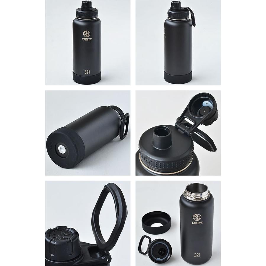TAKEYA FLASK 水筒 ステンレスボトル タケヤフラスク アクティブライン 940ml サーモフラスク 直飲み 保冷専用 スポーツ おしゃれ ハンドル付 真空二重 : 雑貨ショップ ...