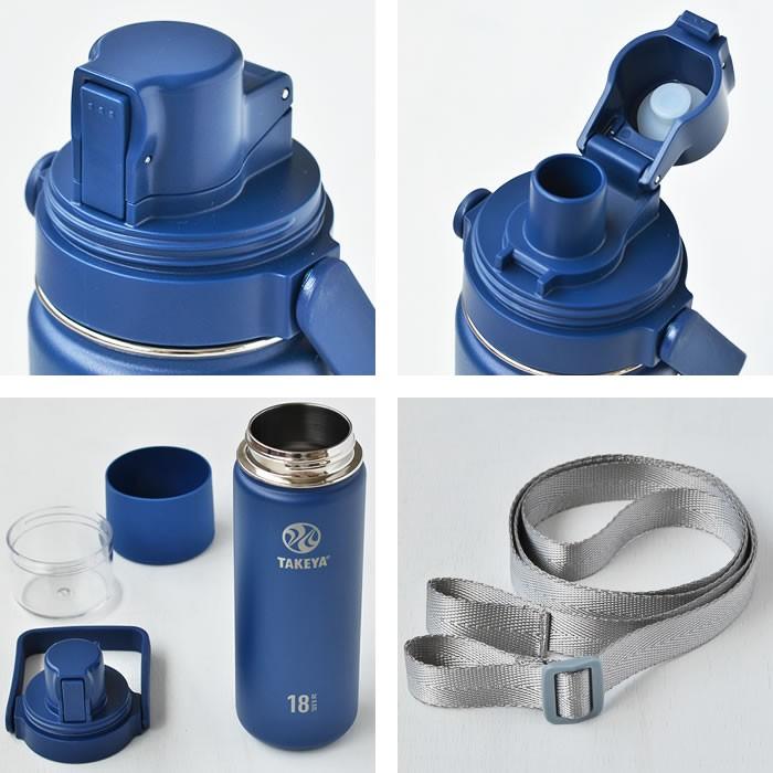 TAKEYA FLASK 水筒 子供 2way タケヤフラスク 520ml 子ども ステンレス コップ付き 直飲み GOCUP ゴーカップ 保冷専用 かわいい ハンドル付 TAKRYA キッズ ...
