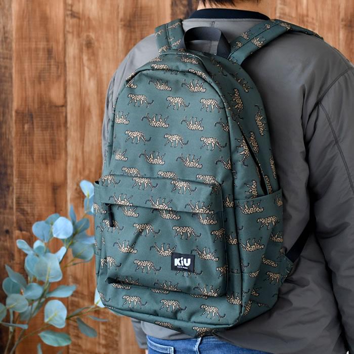 バックパック レディース リュック 通学 通勤 ウォータープルーフ デイバックパック K286 16.5L Kiu キウ カジュアルリュック リュック 軽量 旅行 黒 シンプル ...