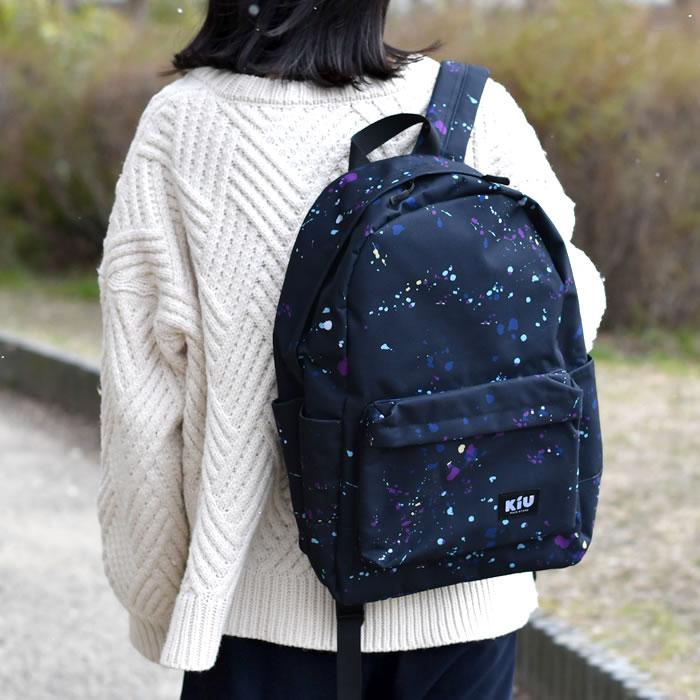 バックパック レディース リュック 通学 通勤 ウォータープルーフ デイバックパック K286 16.5L Kiu キウ カジュアルリュック リュック 軽量 旅行 黒 シンプル ...