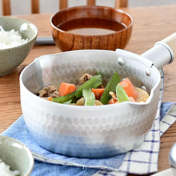 オクムラ 京都活具 ゆきひら鍋 IH 16cm 雪平 行平 日本製 ih IHコンロ ガス火 対応 片手鍋 なべ 時短 アルミ アルミニウム ステンレス 軽い 軽量 味噌汁 みそ汁 煮物 和食 ...