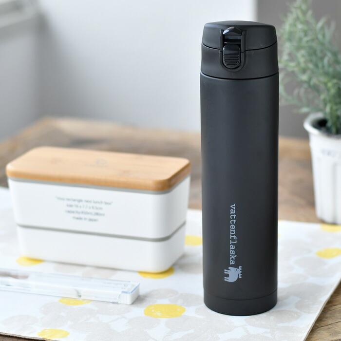 moz モズ ワンタッチボトル 450ml 水筒 おしゃれ 新学期 プレゼント 北欧 保温 保冷 入学祝い 高校生 大学生 ホワイト ブラック アウトドア 大人 : 雑貨ショップドットコム ...