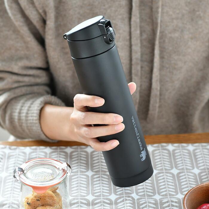 moz モズ ワンタッチボトル 450ml 水筒 おしゃれ 新学期 プレゼント 北欧 保温 保冷 入学祝い 高校生 大学生 ホワイト ブラック アウトドア 大人 : 雑貨ショップドットコム ...