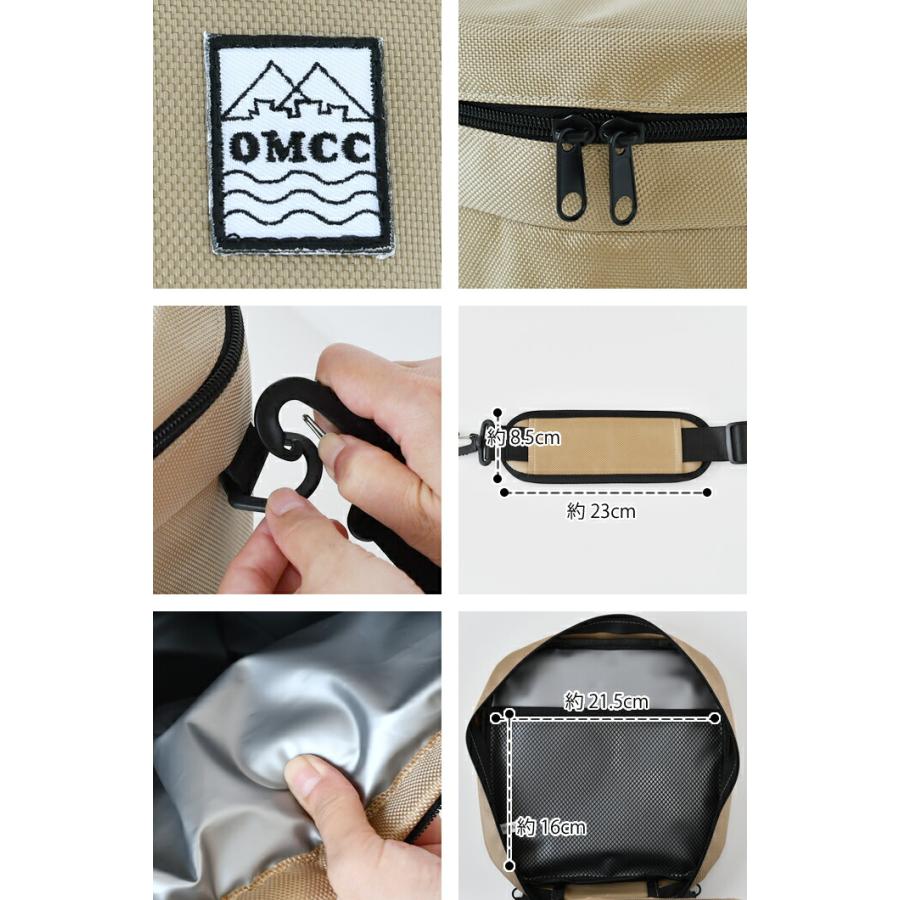 OMCC COOLER BAG クーラーバッグ ショルダーバッグ 保冷バッグ 大容量 ランチ ブランド 斜め掛け 弁当 レディース メンズ 大人 おしゃれ 保冷 アウトドア : 雑貨ショップ ...