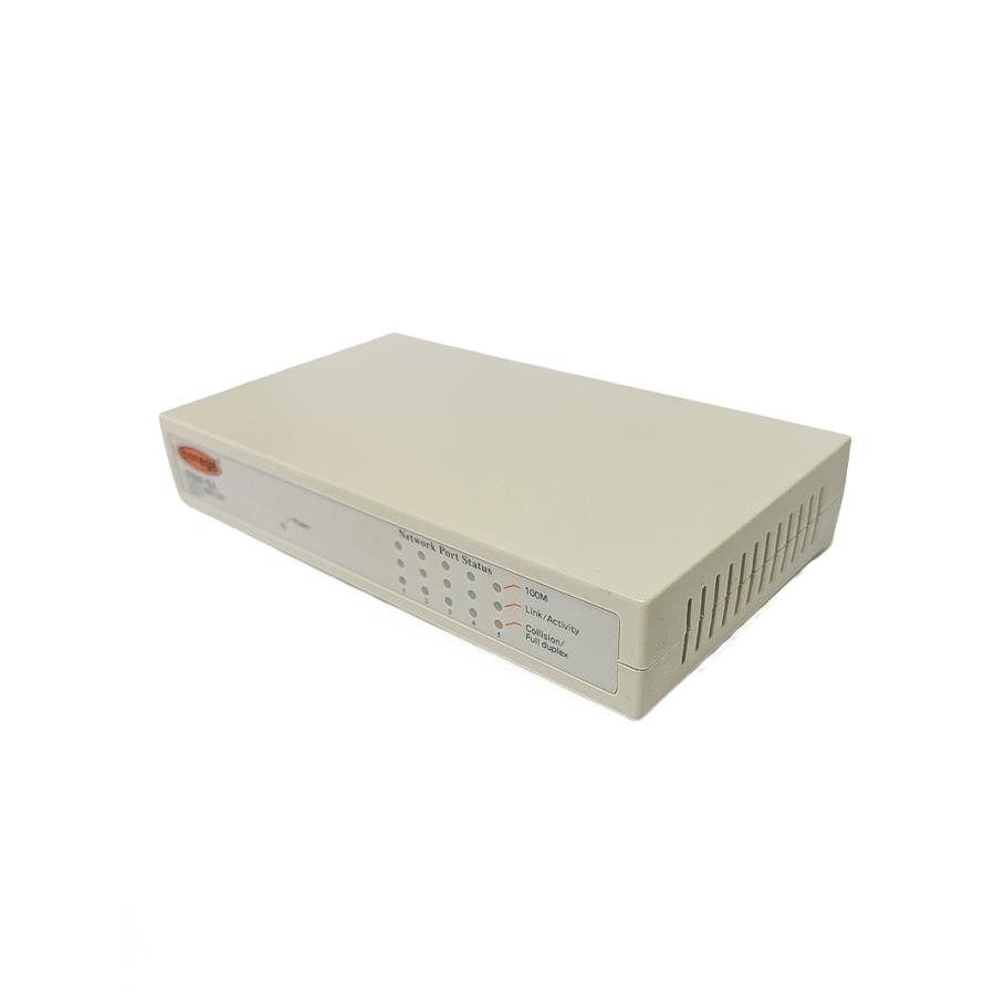 コレガ 100BASE-TX/10BASE-T 5ポート搭載 電源内蔵型 コンパクトサイズ スイッチングHUB FSW-5A : T ...