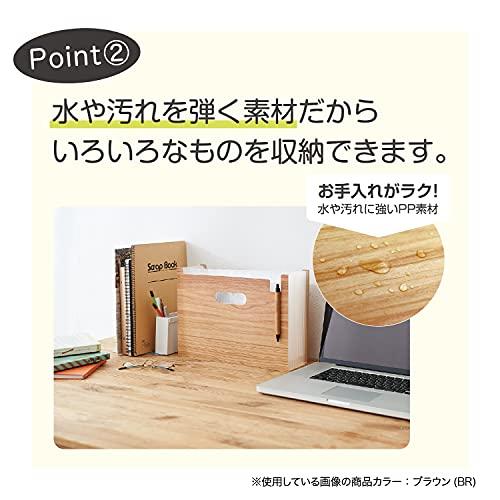セキセイ ドキュメントスタンド A4 ヨコ WOODS STYLE 12仕切り13ポケット ナチュラルブラウン WDS-8700-54 : 雑貨Victor - 通販 - Yahoo!ショッピング