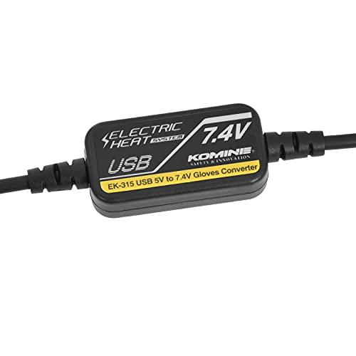 コミネ(KOMINE) バイク用 EK-315 USB 5V-7.4V グローブコンバーター Black Free :za17c545fb2f:雑貨Victor - 通販 - Yahoo!ショッピング