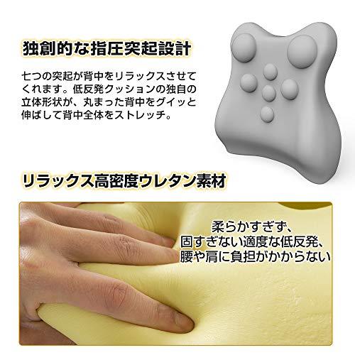 IKSTAR 低反発クッション ランバーサポート 改良された 指圧突起設計 RoHS安全基準クリア オフィス 椅子 車用 腰枕 リラックスクッシ : 雑貨Victor - 通販 - Yahoo ...