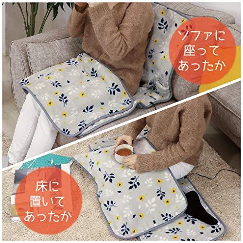 ZEPEAL ゼピール どこでもあったかマット グレー DAM-B10K-GY : 雑貨Victor - 通販 - Yahoo!ショッピング