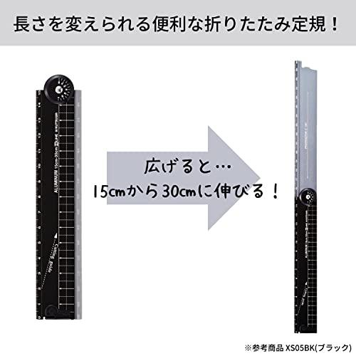 クツワ(Kutsuwa) 定規 折りたたみアルミ定規 30cm ブルー XS05BL : 雑貨Victor - 通販 - Yahoo!ショッピング