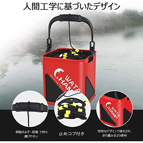バッカン 活かし水くみバケツ 折りたたみバケツ メッシュカバー ロープ(8m) ビーズ付き EVA 5.5L/8.0L 釣り バケツ 水汲み 防 : 雑貨Victor - 通販 - Yahoo ...