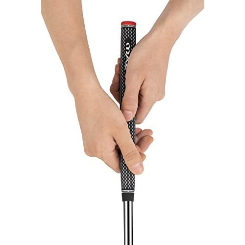 MAZEL (マゼル) ゴルフパターグリップ 滑り止め 超軽量 快適 ゴルフパター用グリップ (1.0 ブラック・ゴム) : 雑貨Victor ...